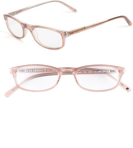 Kate Spade Fermina Reading Glasses In Pink Pink Rose Lyst