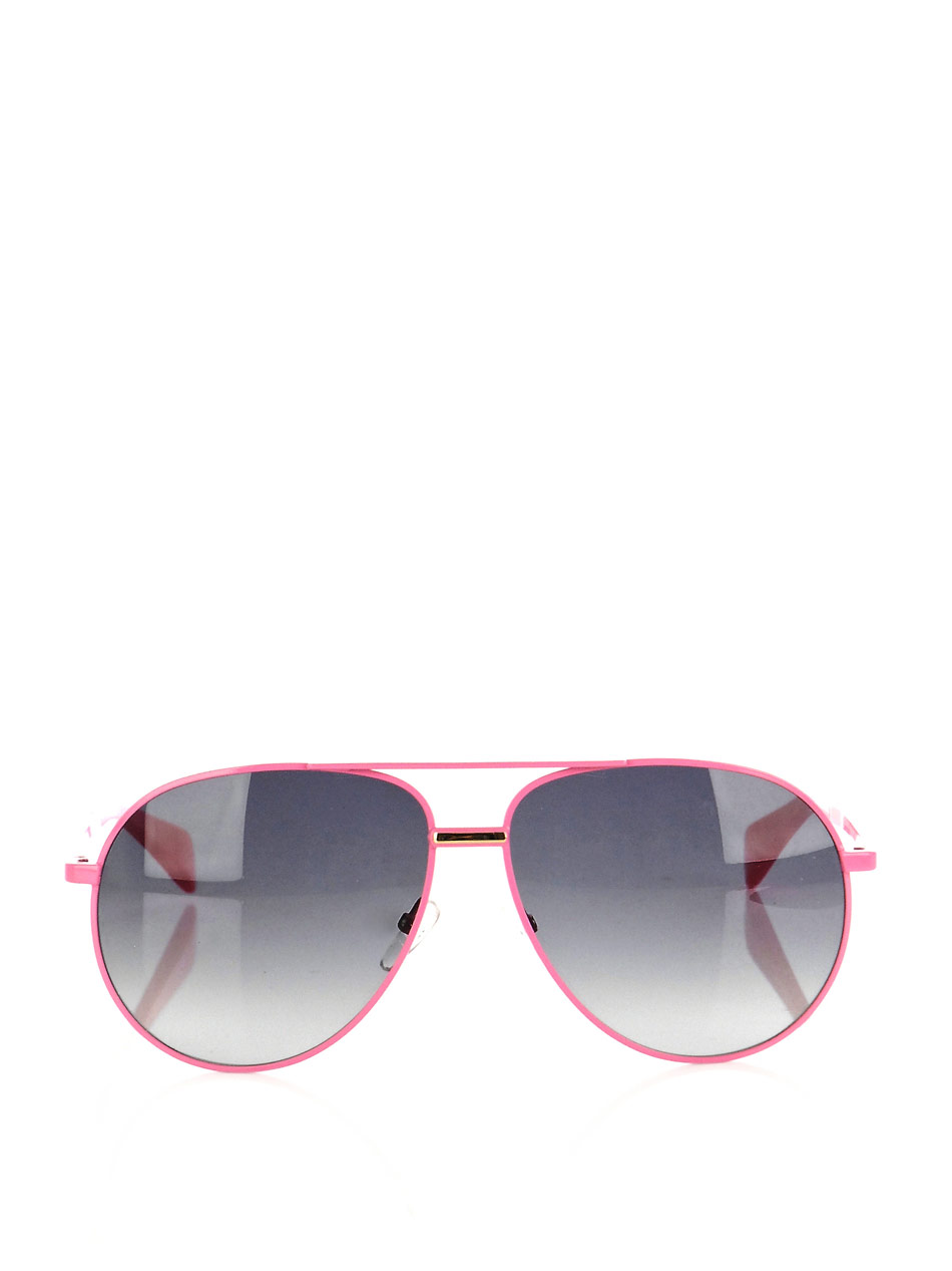 Celine Neon Sunglasses In Pink Lyst