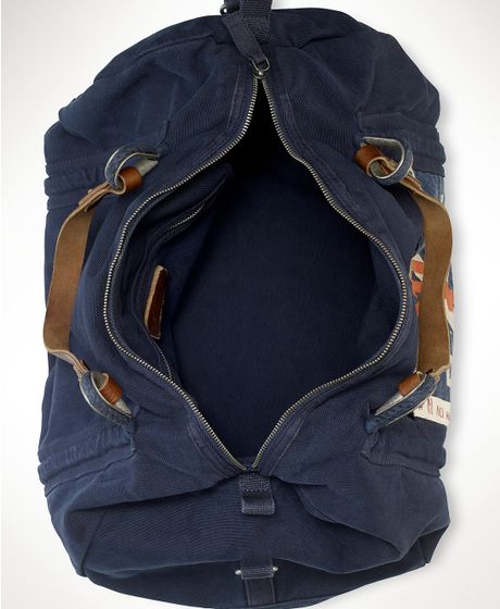 Navy Blue Polo Duffle Bag | Paul Smith