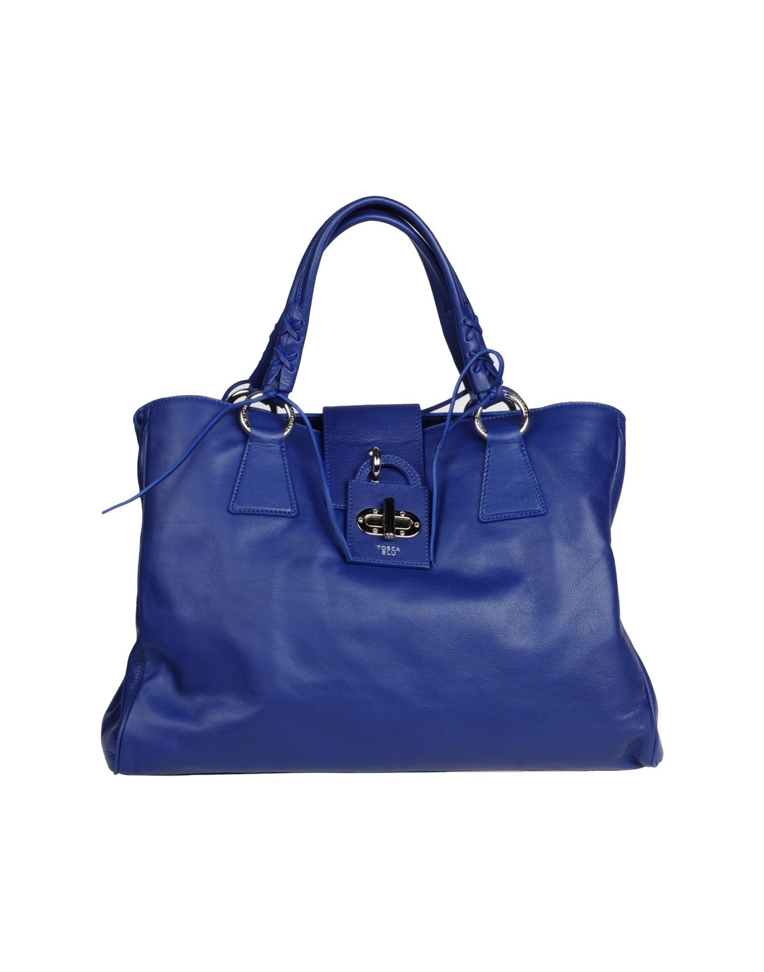 Tosca Blu Large Leather Bag in Blue | Lyst