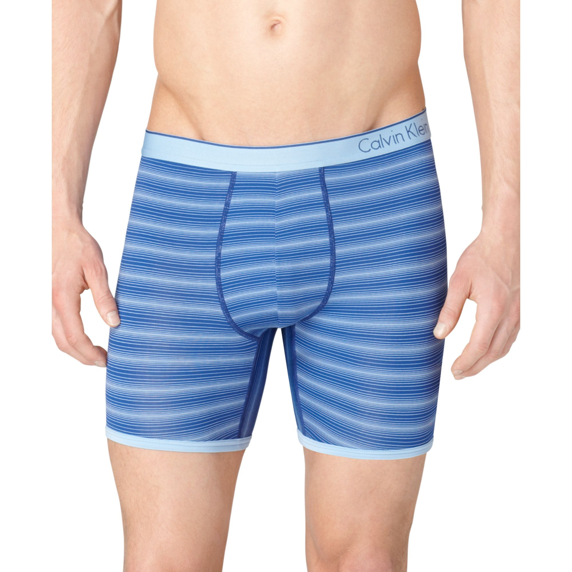 Calvin Klein Ck One Microfiber Stretch Boxer Brief in Blue for Men ... Calvin Klein Ck One Microfiber Stretch Boxer Brief in Blue for Men ...
