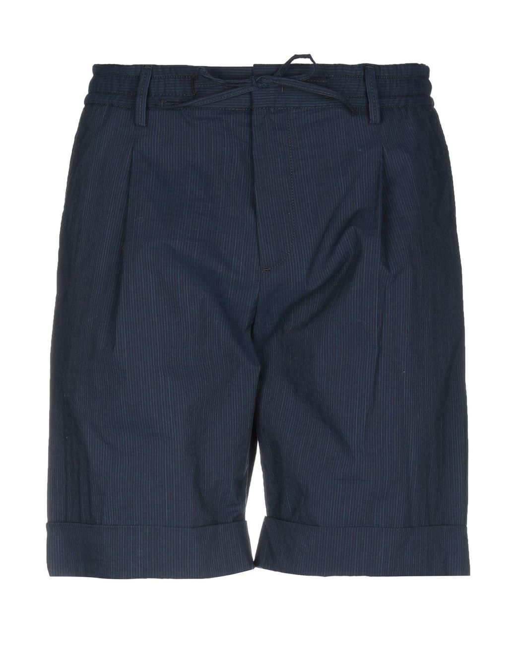 Lyst - Paolo Pecora Bermuda Shorts in Blue for Men