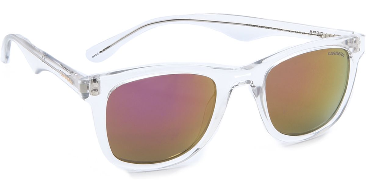 Carrera Crystal Sunglasses With Multilayer Pink Lens For Men Lyst
