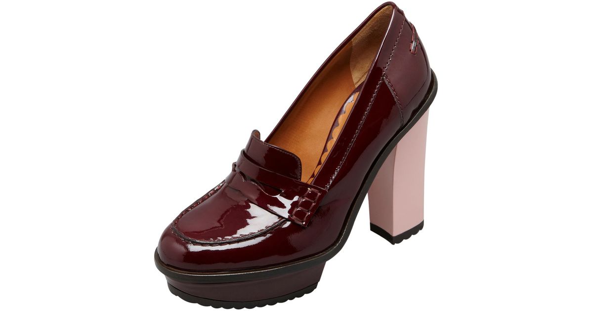 Mulberry Loafer in Red | Lyst