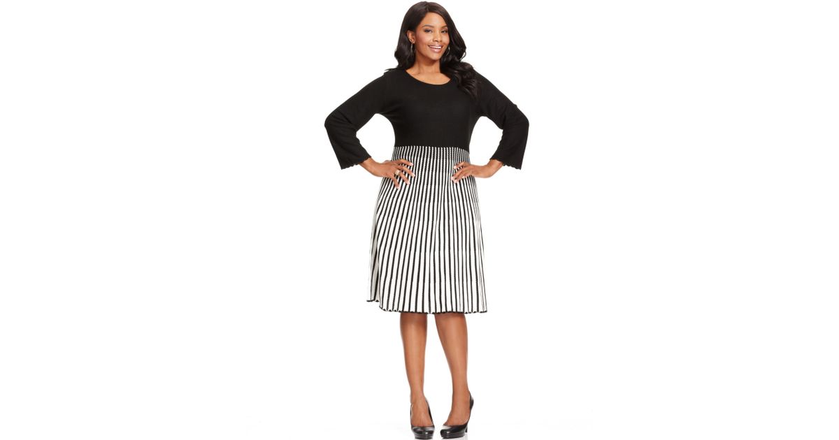 Lyst Calvin Klein Check Printed Poncho