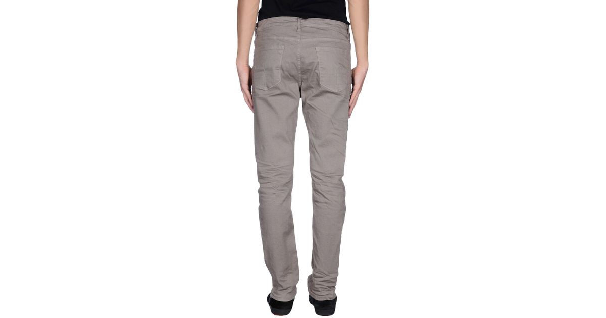 Poeme bohemien Denim Trousers in Beige for Men - Save 70% | Lyst