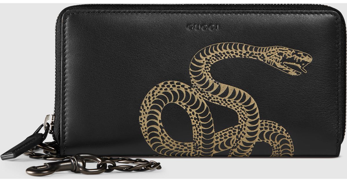 Gucci Snakeskin Wallet | semashow.com