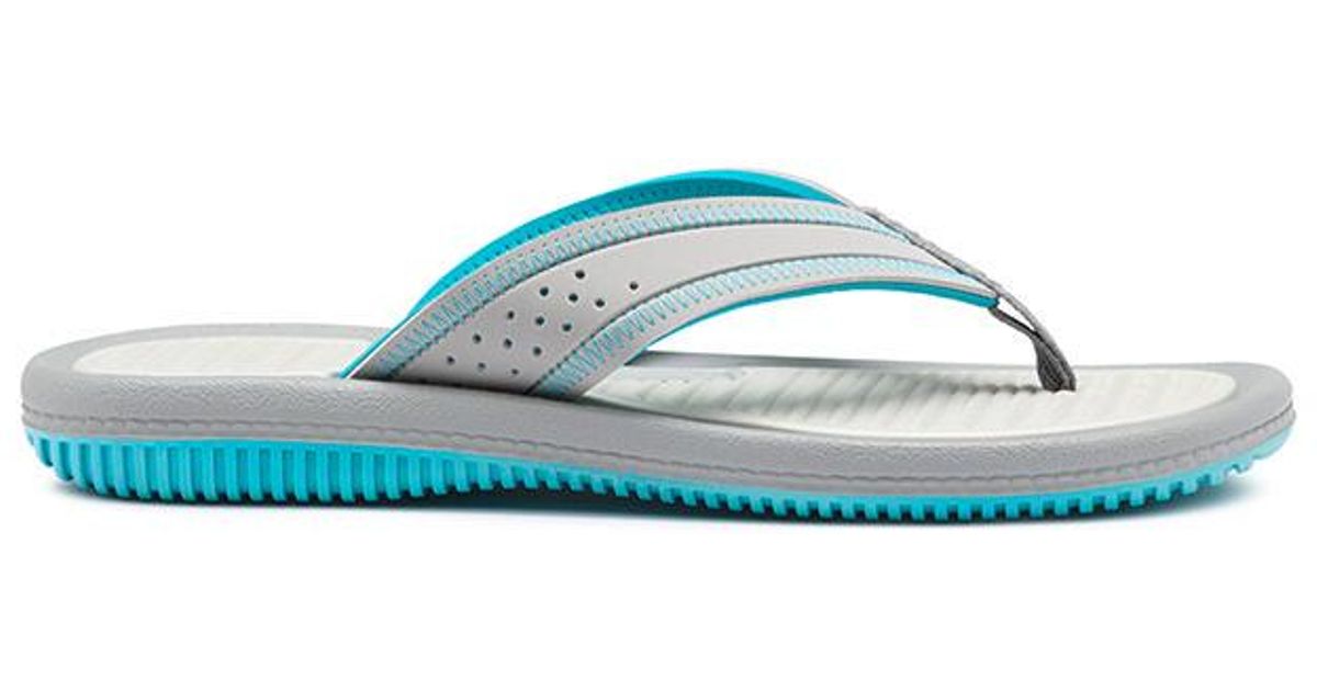 G.h. bass & co. Cora Flip Flop Ii in Gray | Lyst