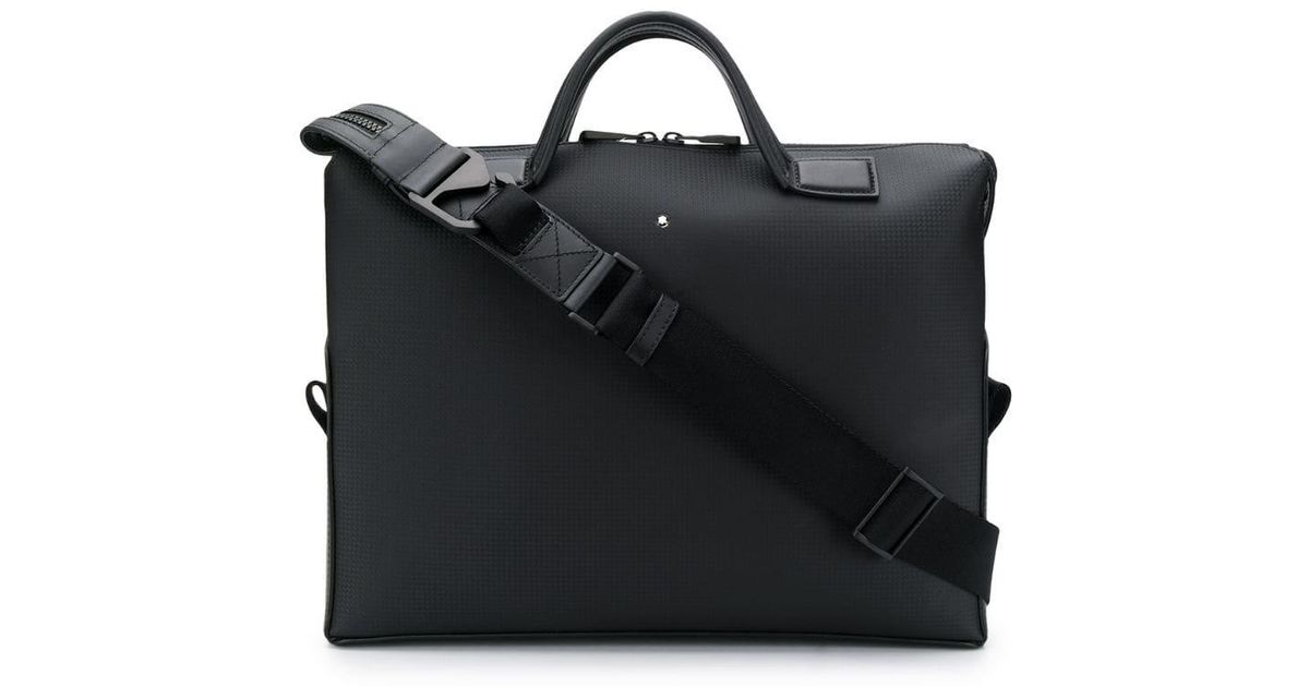 Montblanc Slim Briefcase in Black for Men - Save 15% - Lyst