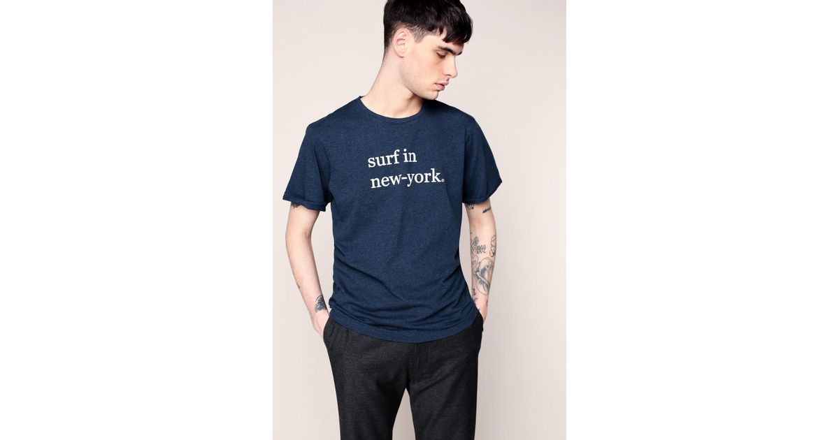 Lyst - Cuisse De Grenouille T-shirt in Blue for Men