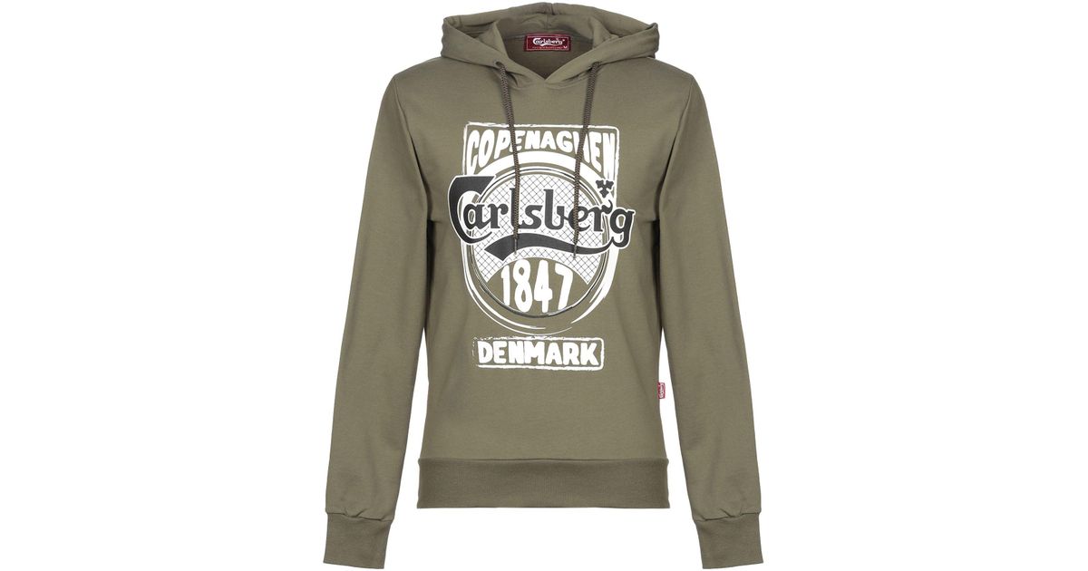 Lyst - Carlsberg Sweatshirt in Green for Men
