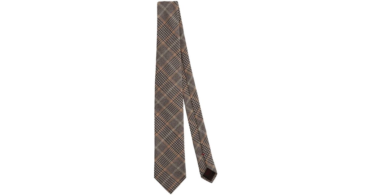 Fiorio Tie in Brown for Men - Lyst