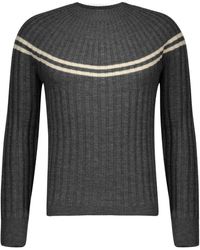 Dries Van Noten Wool Turtleneck in Dark Blue (Blue) for Men - Lyst