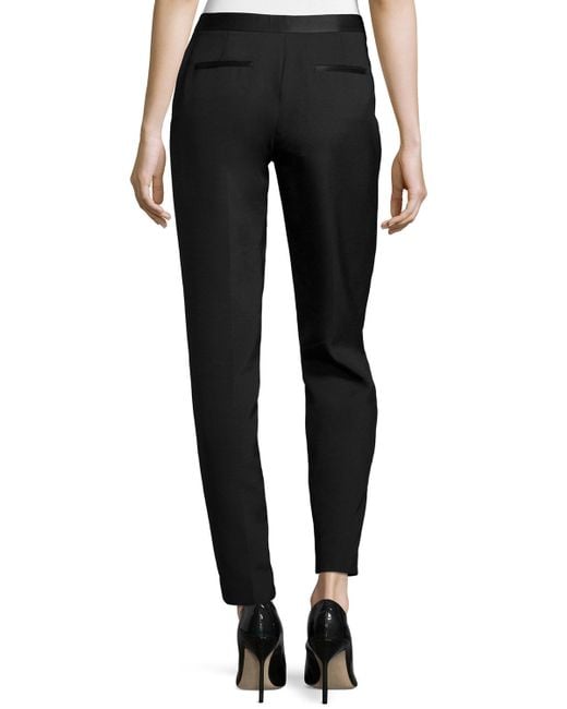 The row Locu Zip-front Tapered Pants in Black - Save 68% | Lyst
