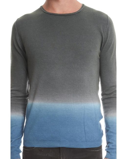 Lyst - 120% Lino Dip Dye Cashmere Sweater in Gray for Men
