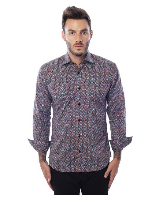 Bertigo Multicolor Graphic in Red for Men | Lyst