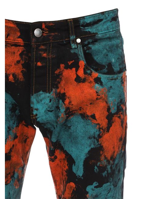 Mauna Kea Men's Painted Denim Pants in Black/Blue (Blue) for Men - Save ...