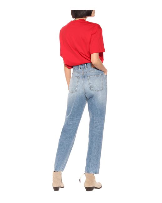 Golden Goose Deluxe Brand Denim Judy High-rise Straight Jeans in Blue ...