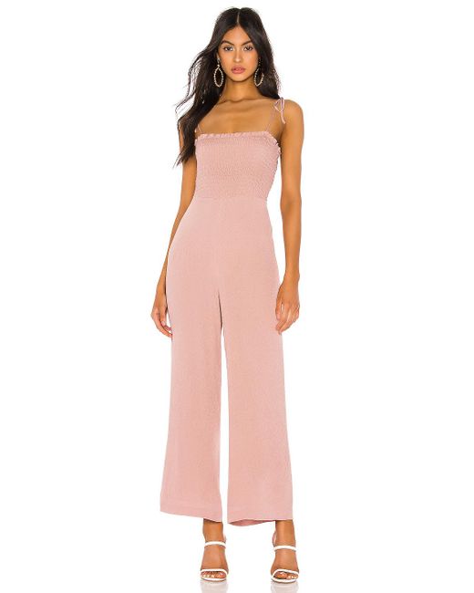 Lovers + Friends Selena Jumpsuit in Purple - Lyst