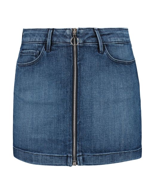 3x1 Denim Mini Skirt in Blue | Lyst