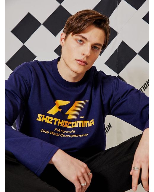 SHETHISCOMMA Stc Fia T-shirt in Black for Men - Lyst