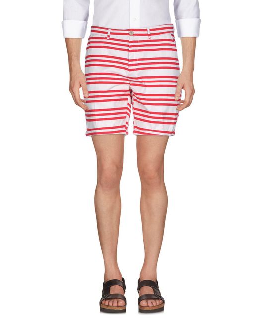 Scotch & soda Shorts in Red for Men | Lyst