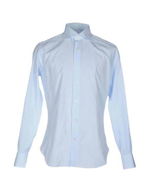 Truzzi Shirt in Blue for Men - Save 33% | Lyst
