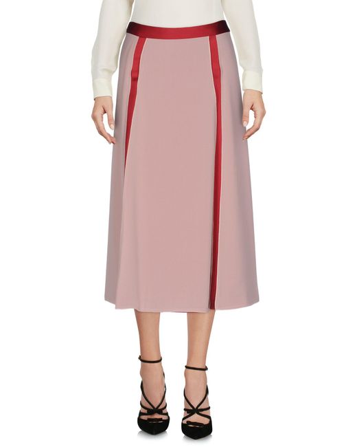Alessandro dell'acqua 3/4 Length Skirt in Pink | Lyst