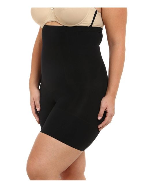 Spanx Plus Size Oncore High-waist Mid-thigh in Black | Lyst Spanx Plus Size Oncore High-waist Mid-thigh in Black | Lyst