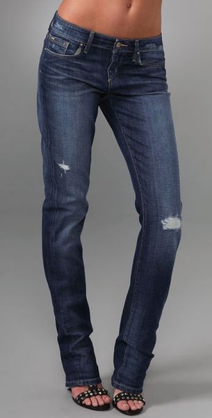 Joe's Jeans Best Friend Straight Leg Jeans in Blue | Lyst