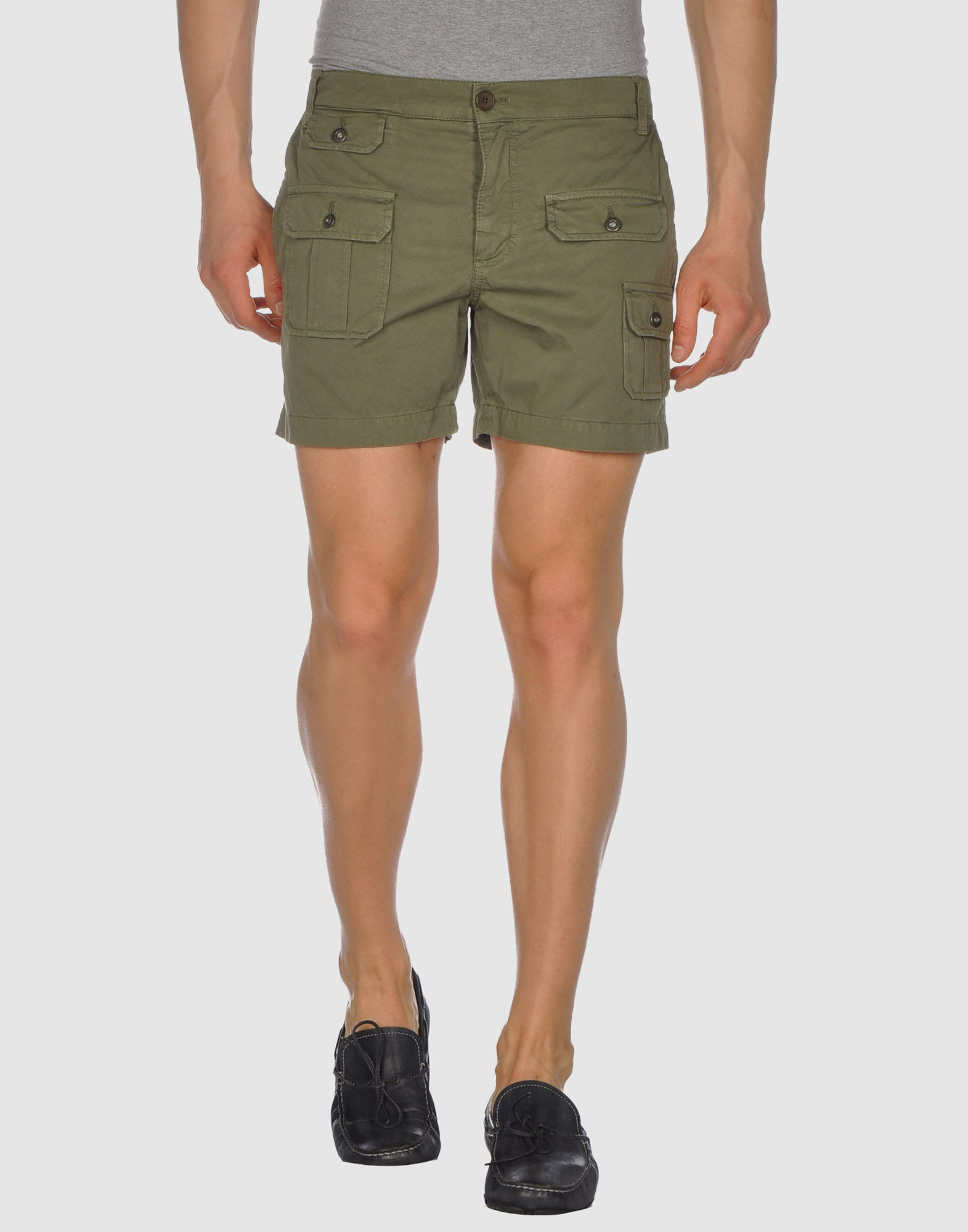 Patrizia Pepe Shorts in Green for Men | Lyst