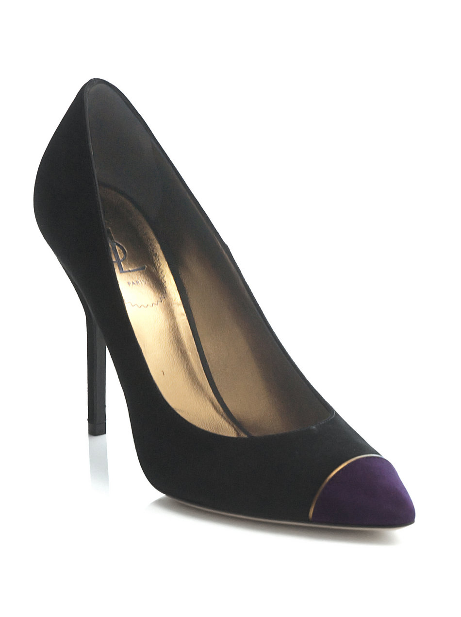 Saint Laurent Opyum High Heel Shoes in Black | Lyst
