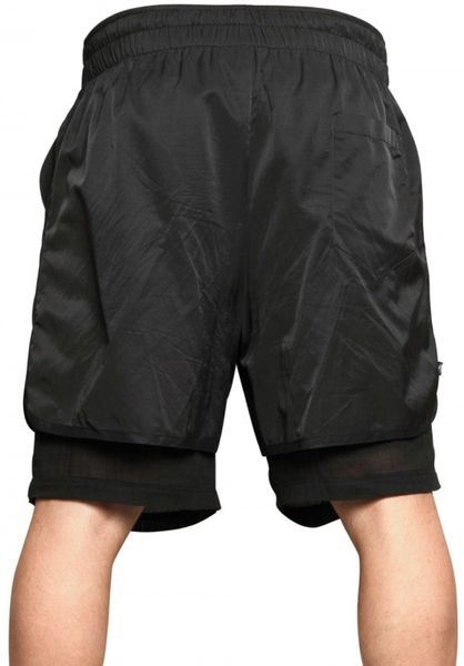 Tom Rebl Double Layered Cotton Nylon Shorts in Black for Men | Lyst