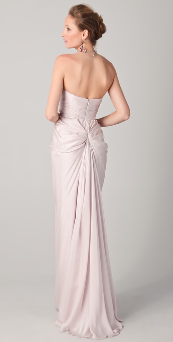 Lyst Reem Acra Goddess Gown In Pink
