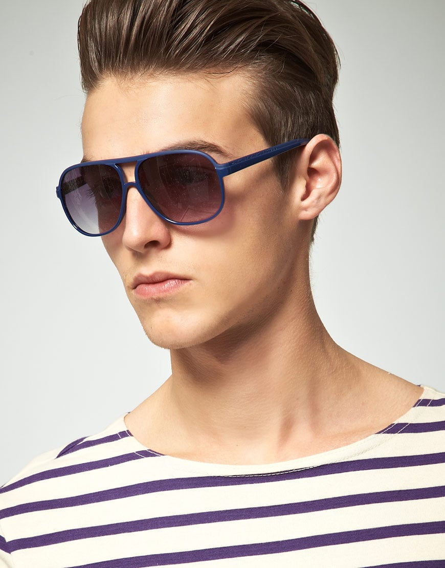 Lyst - Marc By Marc Jacobs Aviator Sunglasses in Blue for Men