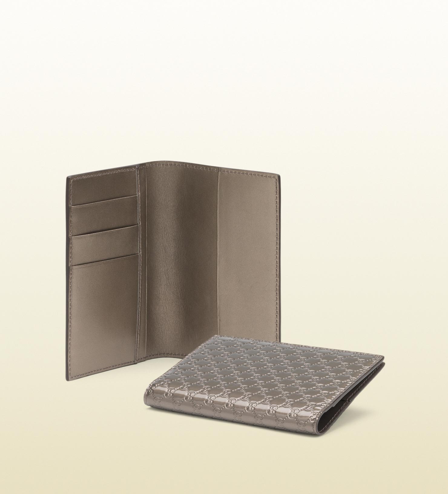 Lyst Gucci Passport Case In Metallic For Men