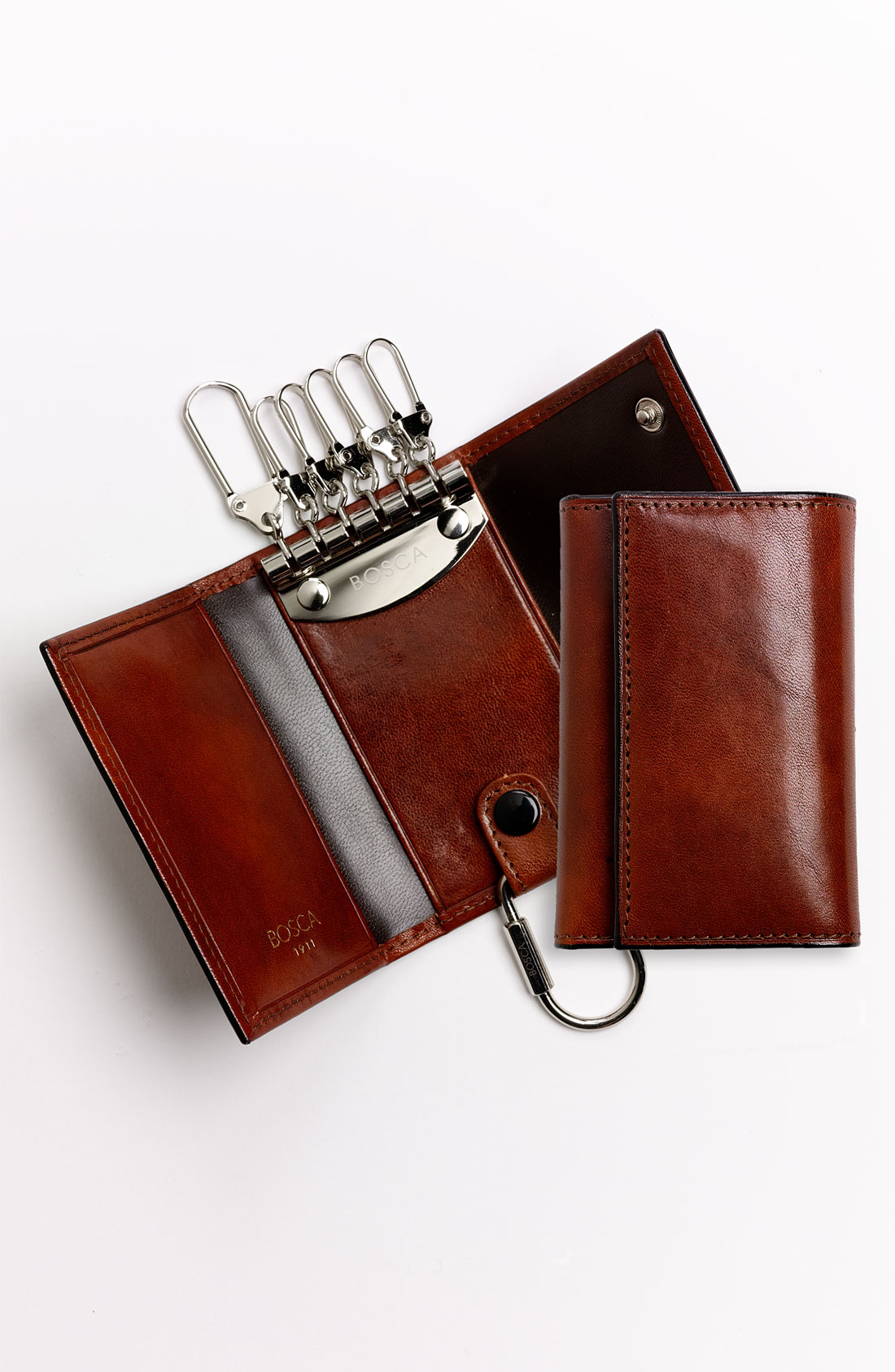 Bosca Hugo Old Leather Key Case in Brown for Men (cognac) | Lyst