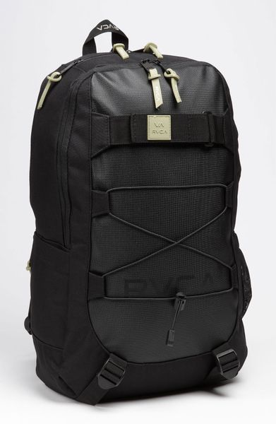 Rvca The Ramble Backpack in Black in Black for Men | Lyst