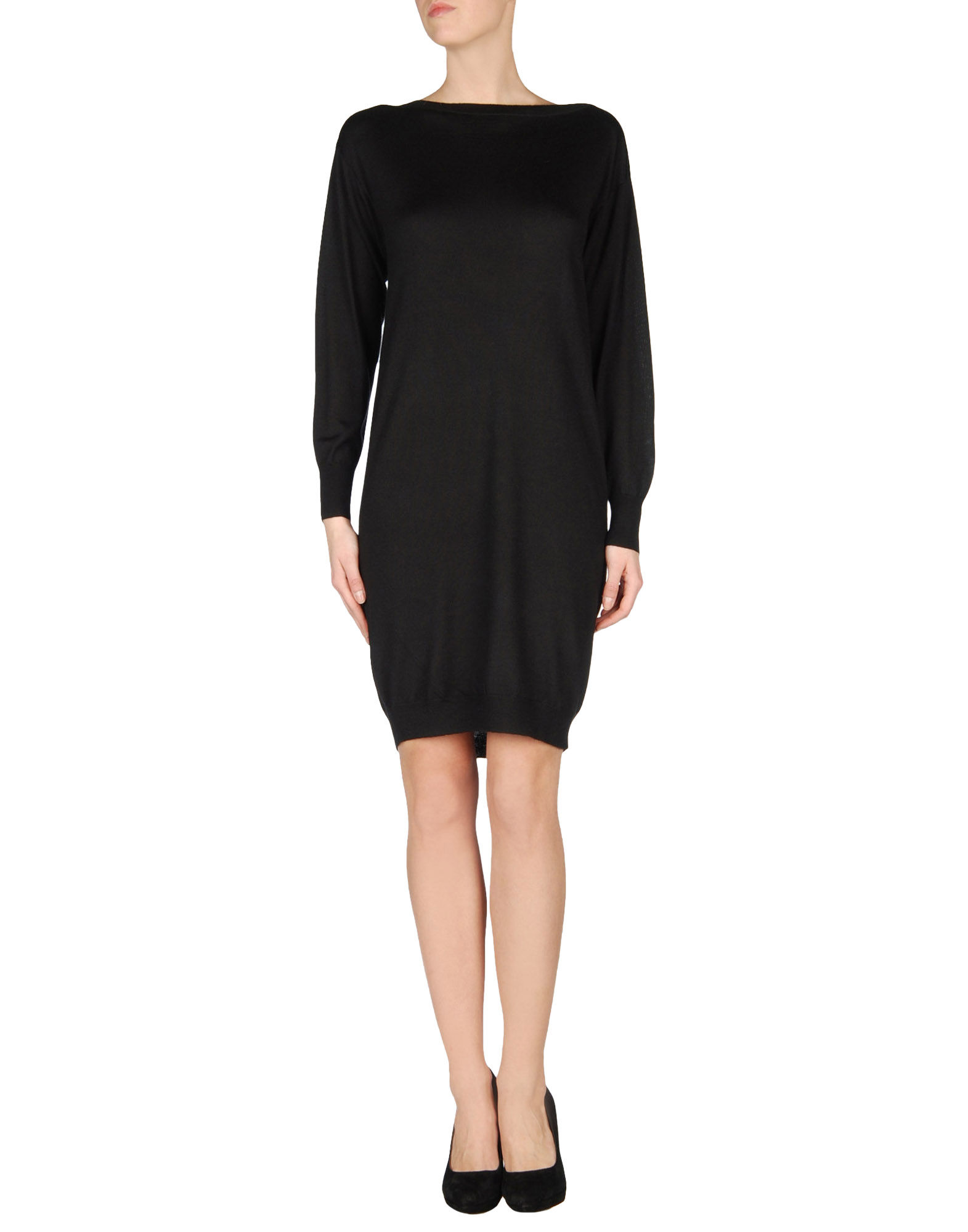 Ralph lauren black label Short Dress in Black | Lyst