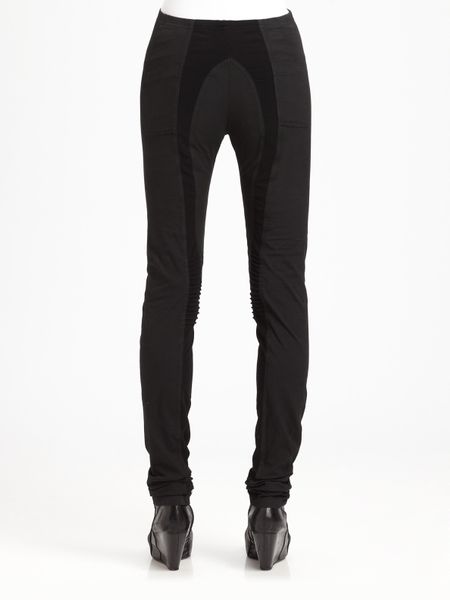Drkshdw By Rick Owens Tenting Leggings in Black | Lyst