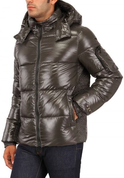 Tatras Shiny Nylon Hooded Kraz Down Jacket in Gray for Men (grey) | Lyst