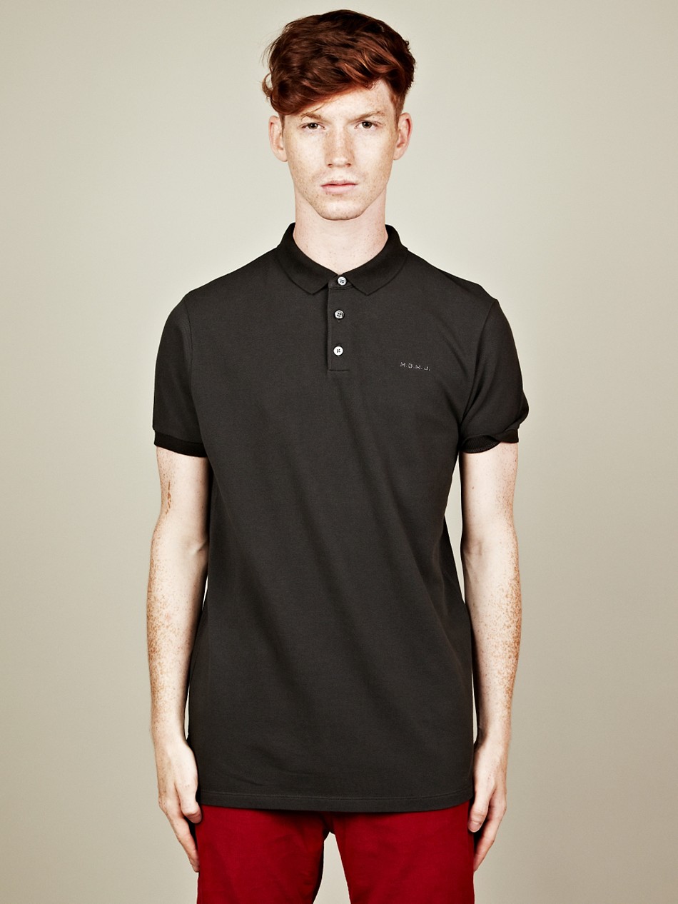 Marc By Marc Jacobs s Lurex Logo Polo Shirt in Black for Men (khaki) | Lyst