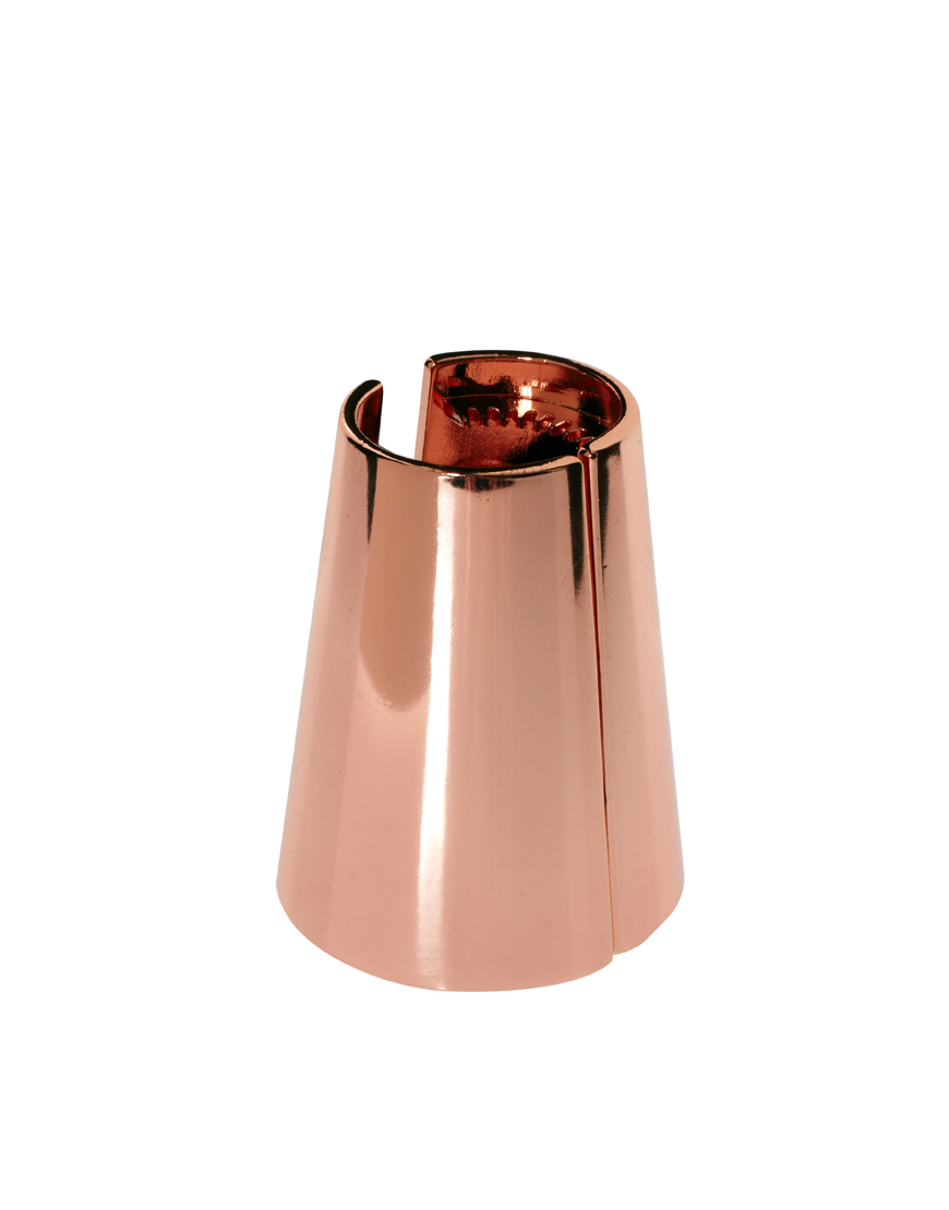 Lyst - Asos Xl Hair Cone in Metallic