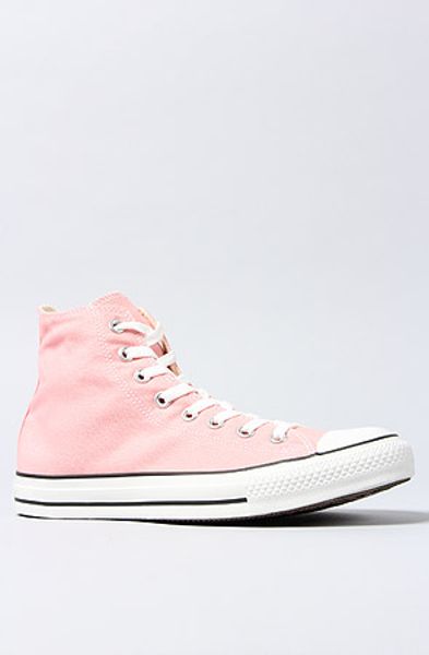 Converse The Chuck Taylor All Star Hi Sneaker in Quartz Pink in Pink ...