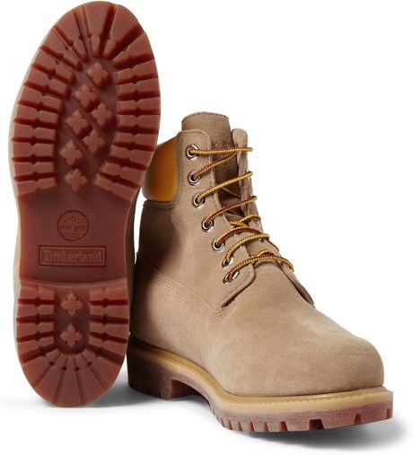 Mark Mcnairy New Amsterdam Timberland Chunkysole Suede Boots in Brown ...