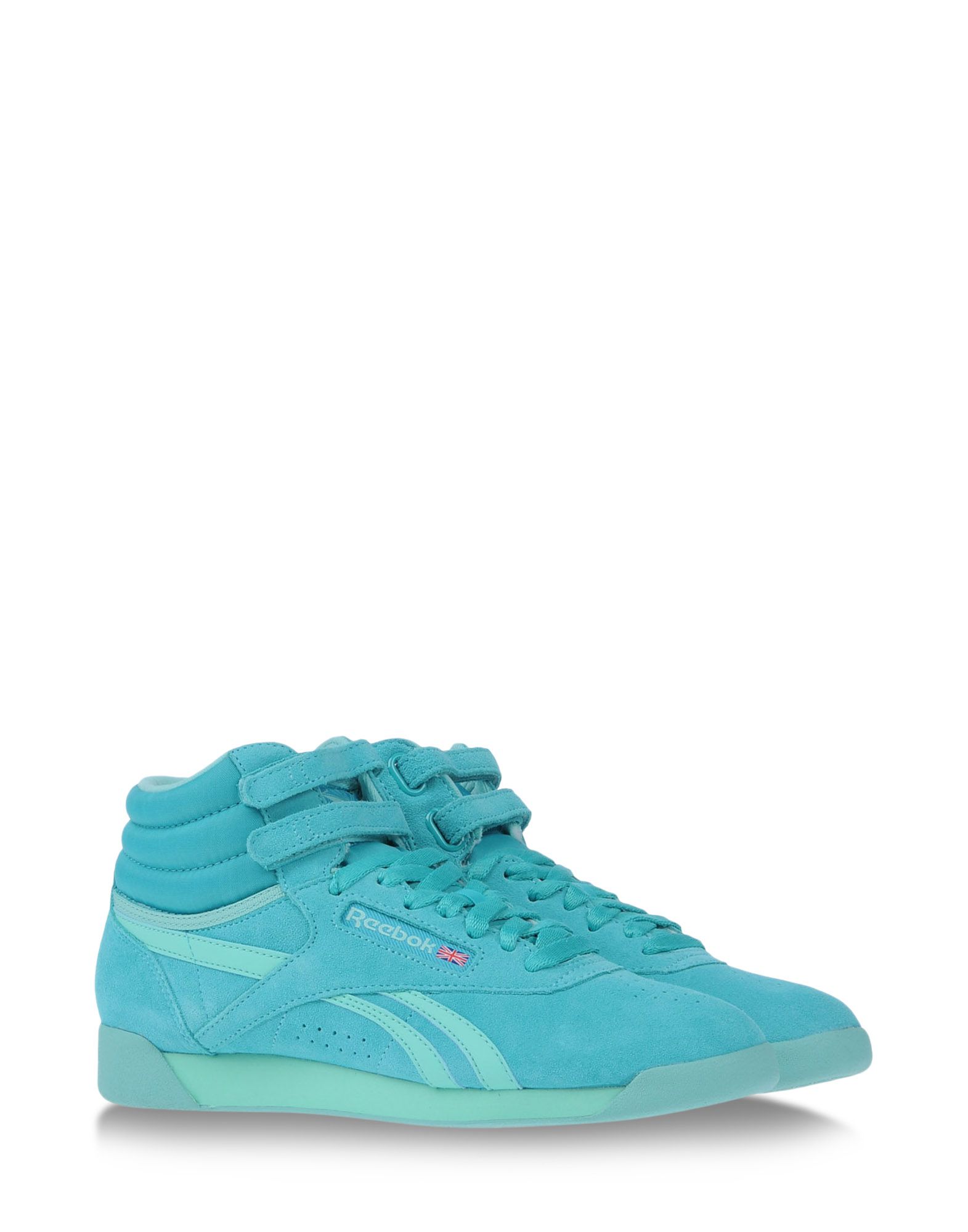 Reebok High Tops Trainers In Blue Turquoise Lyst