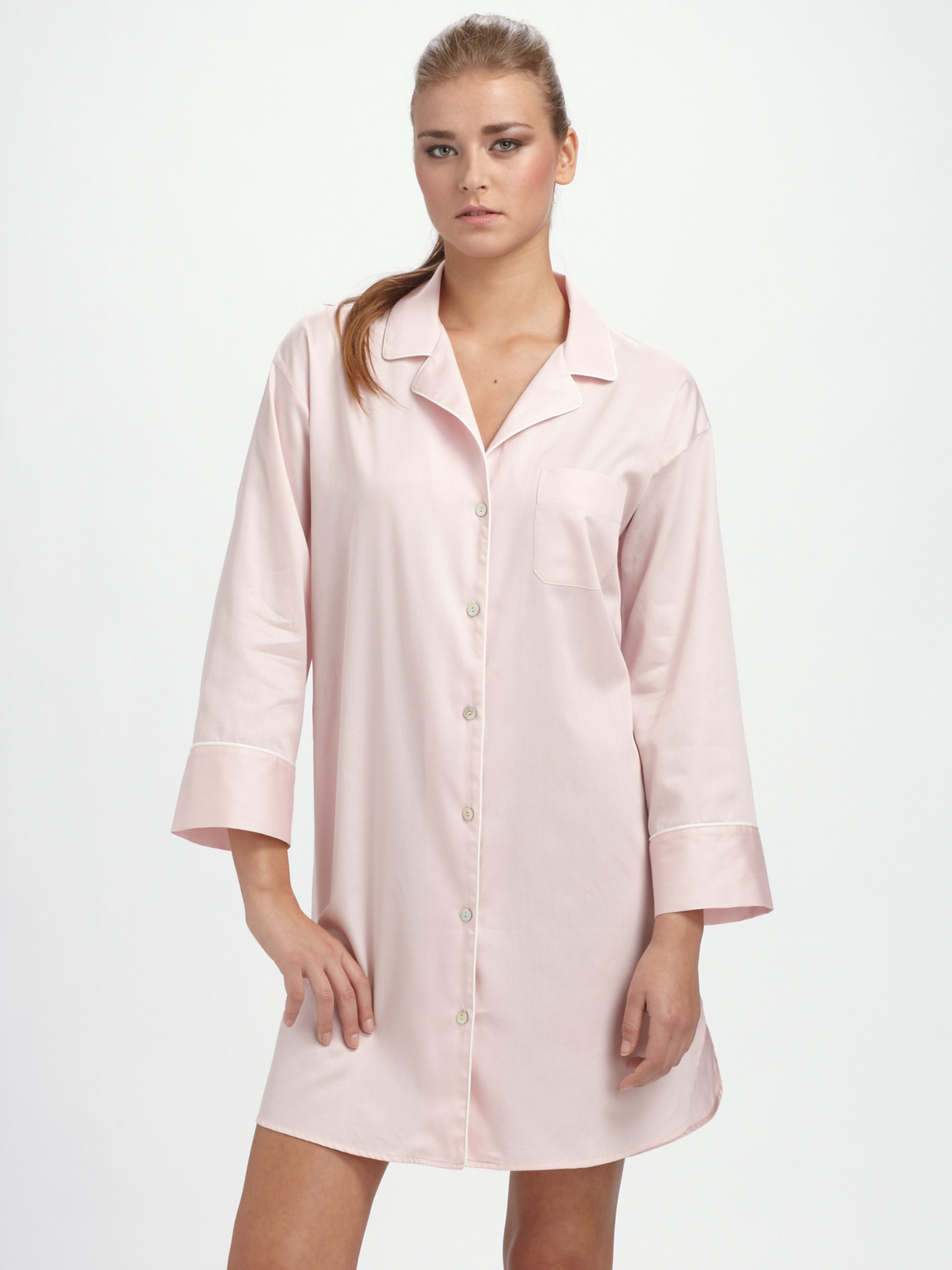 Lyst - Natori Essence Sleepshirt in Pink