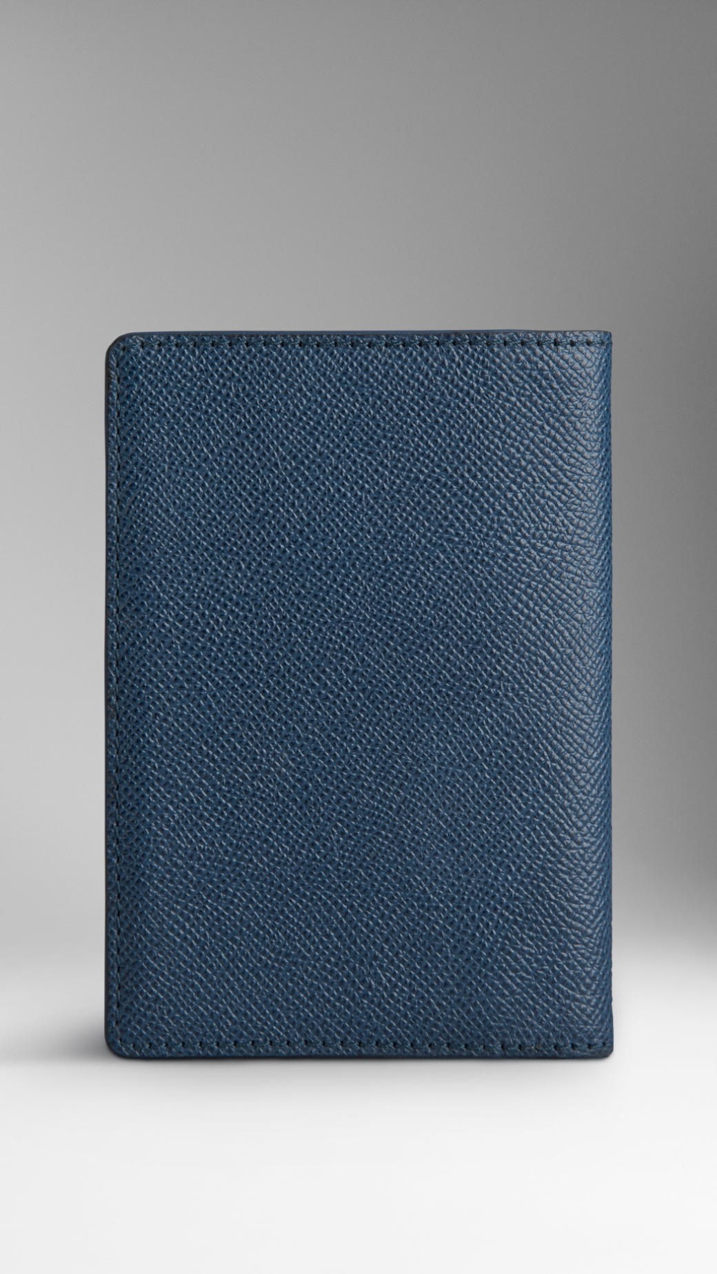 Burberry London Leather Passport Holder In Blue For Men Lyst
