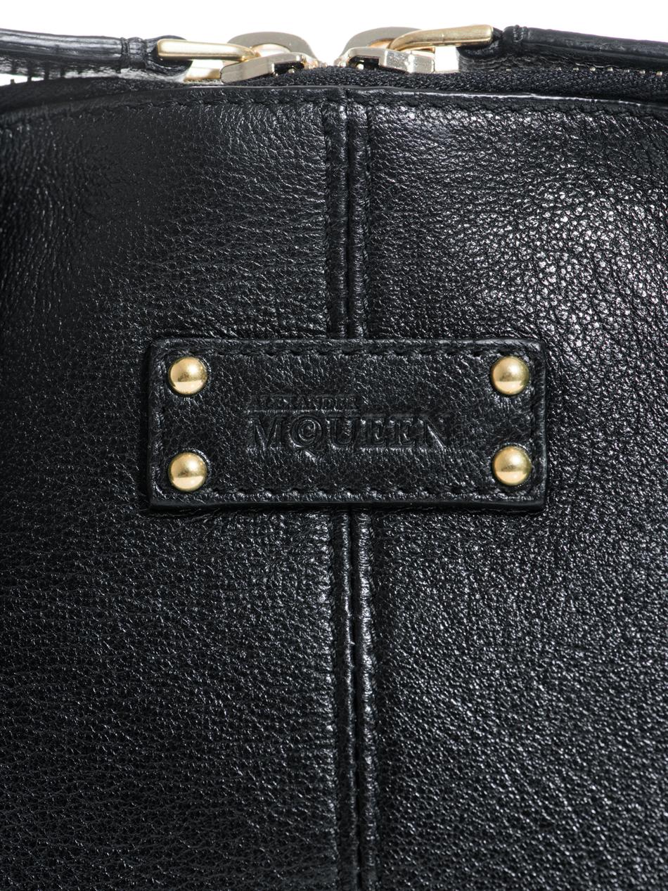 Lyst - Alexander Mcqueen Makeup Bag in Black