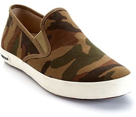 Lucky Brand Shoes Seavees Camo Baja Slip On in Brown for Men (fatigue ...